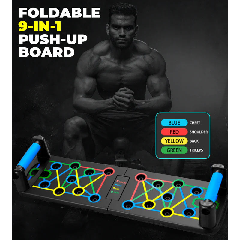 9-IN-1 MULTIFUNCTION PUSH-UP BOARD – Trendsters.pk
