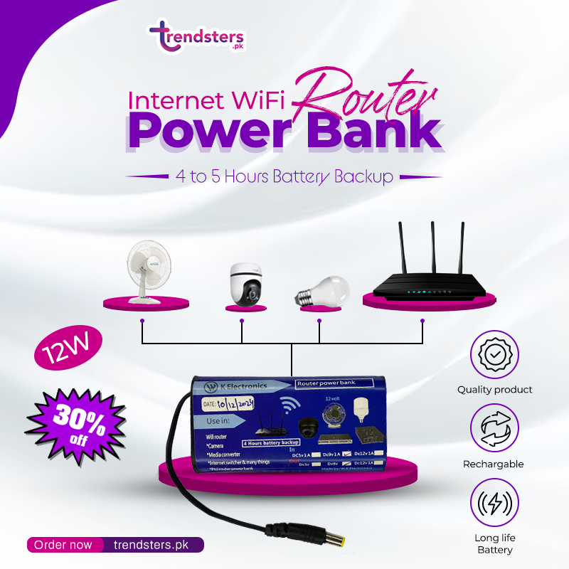 WiFi Router Power Bank – Trendsters.pk