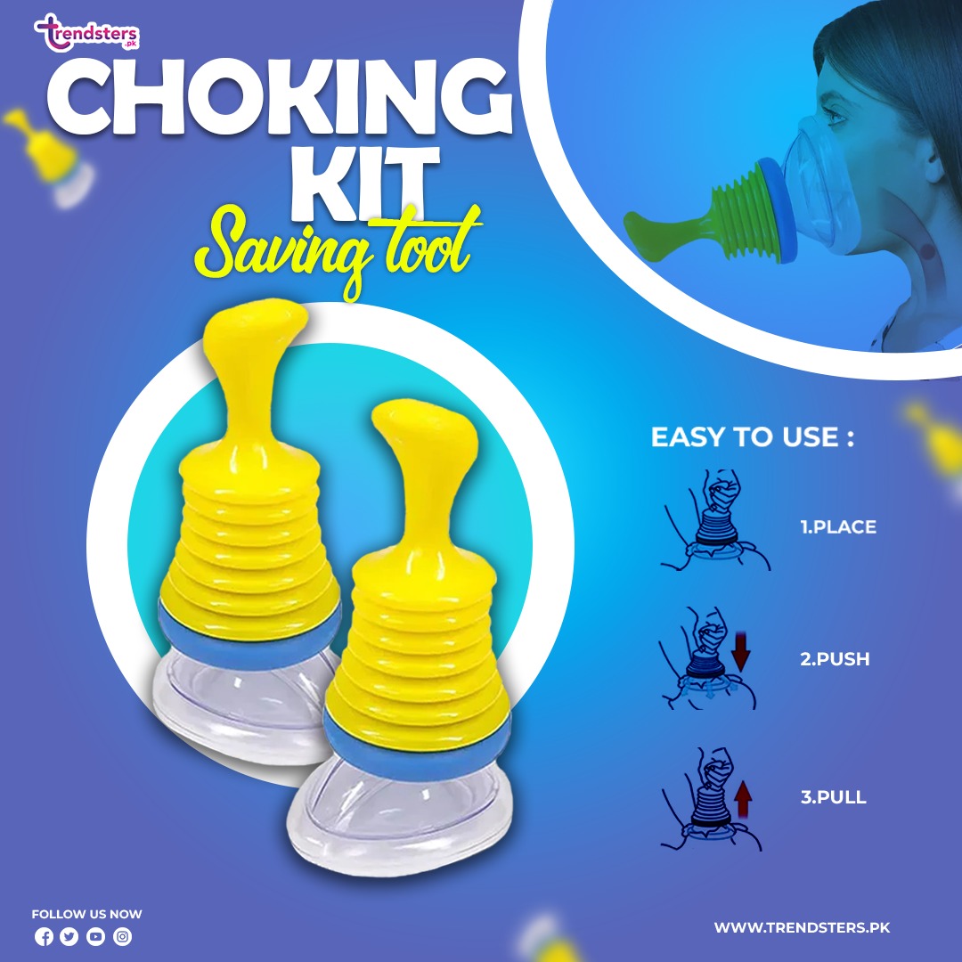 Portable Anti Choking Relief Kit For Adult And Children – Trendsters.pk