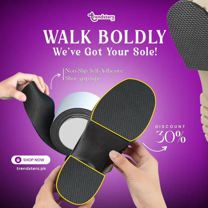 Non Slip Shoe Grip Tape – Trendsters.pk