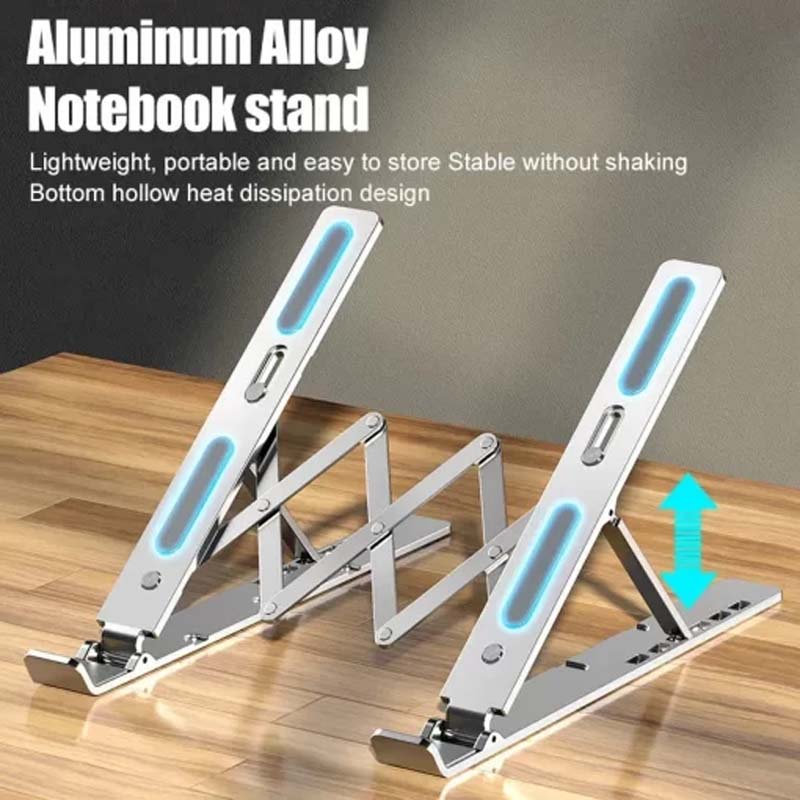 Aluminum Foldable Laptop Stand – Trendsters.pk