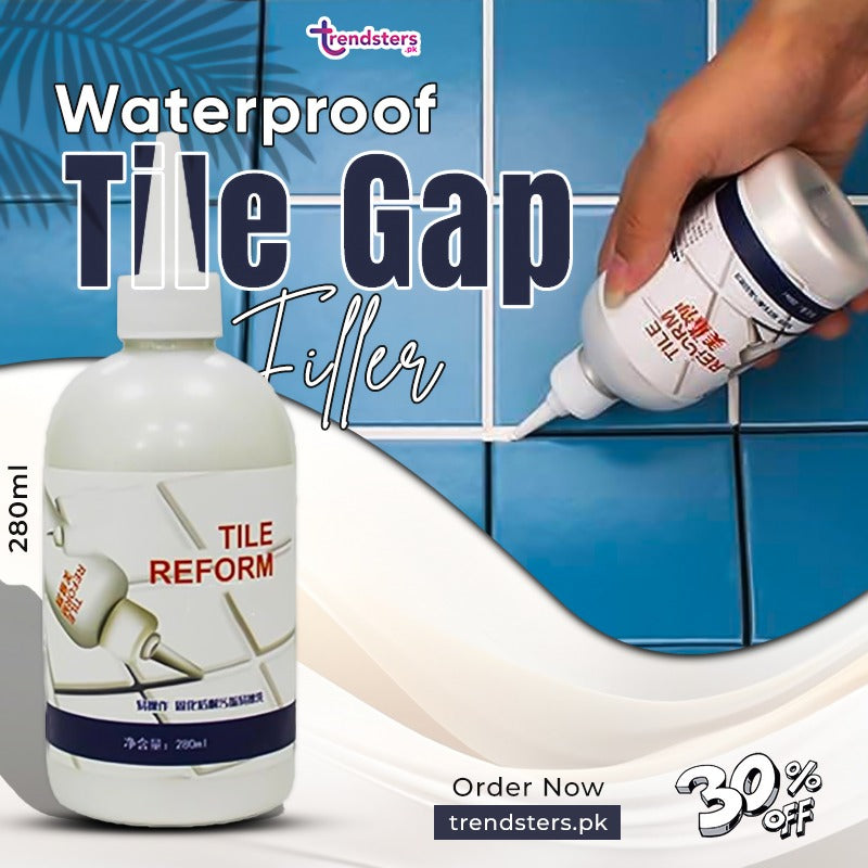 Waterproof Tile Gap Filler – Fix Gaps & Cracks Instantly – Trendsters.pk