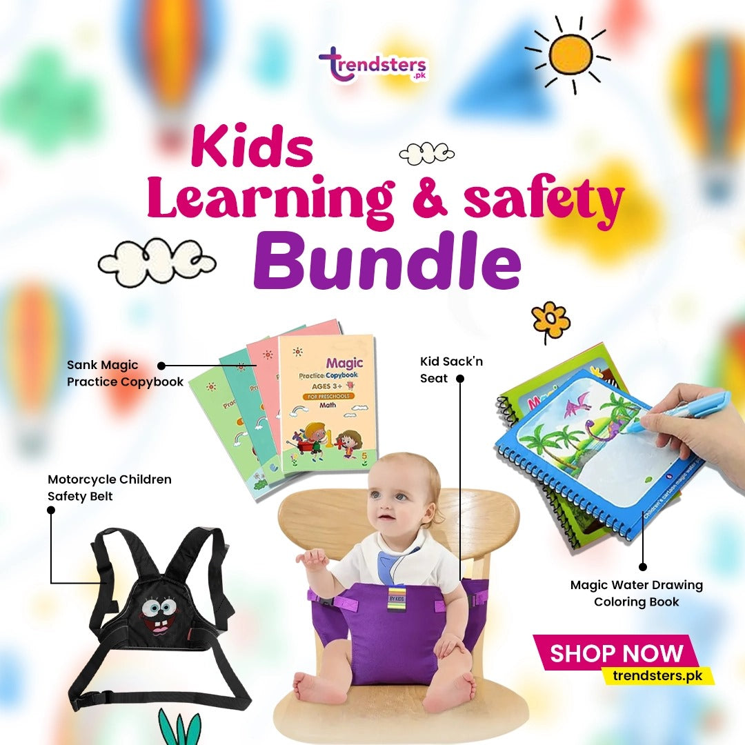 Kids Learning & Safety Bundle – Trendsters.pk