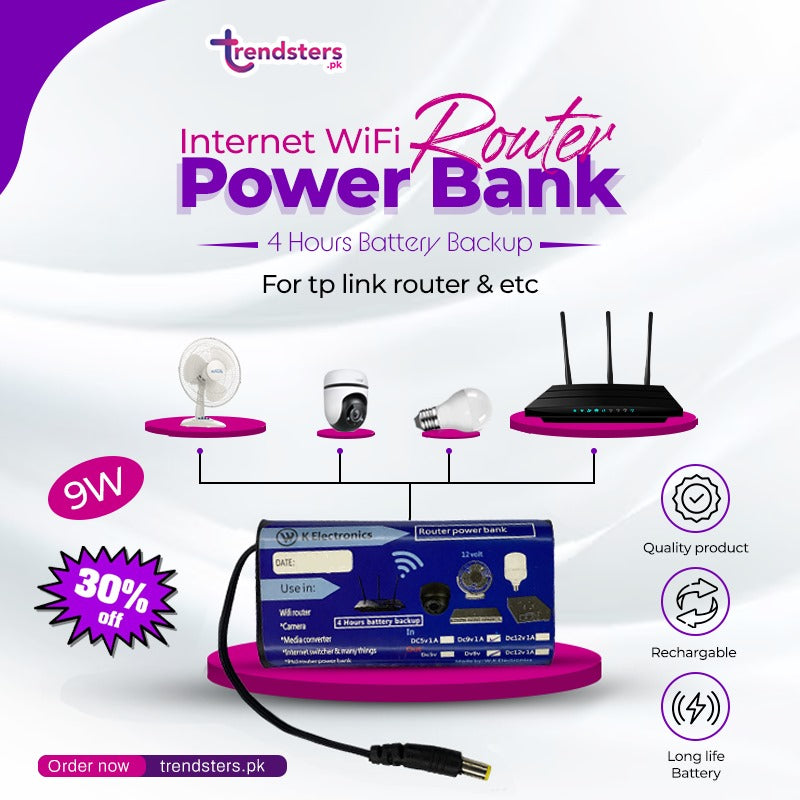 WiFi Router Power Bank – Trendsters.pk