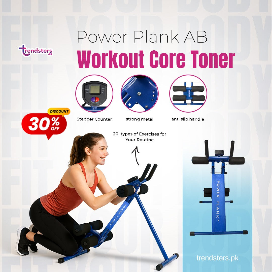 Power Plank AB Workout Core Toner – Trendsters.pk